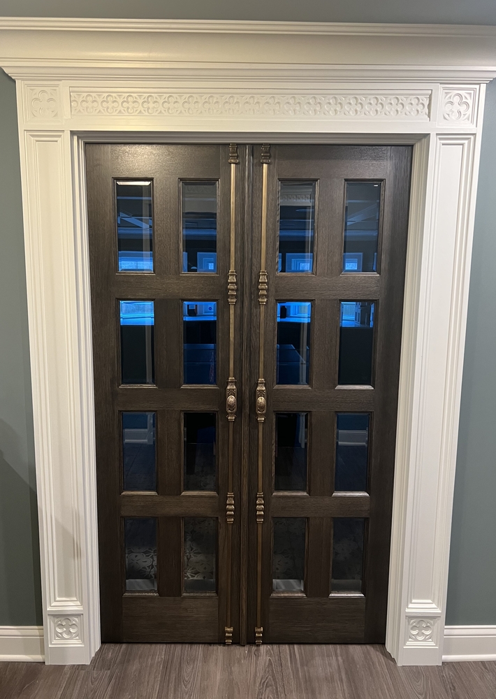 Heartwood Carving - Gallery of carved decor installations Window, Door ...