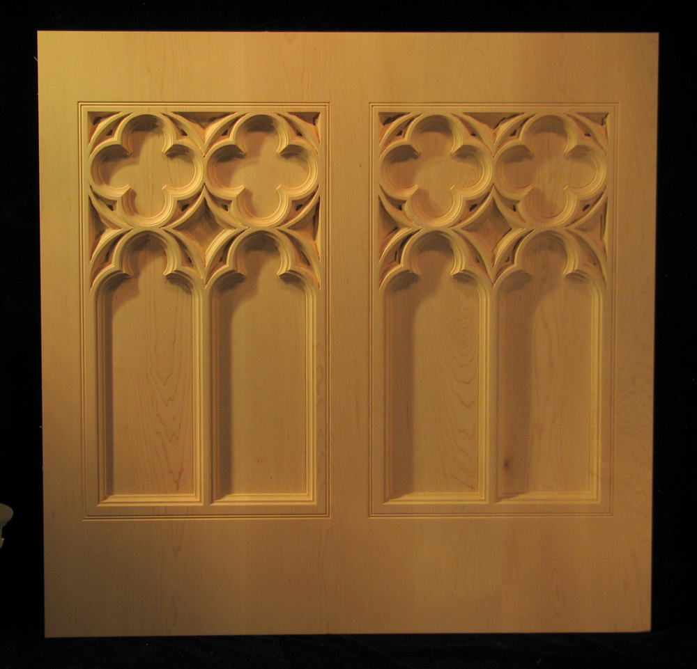 Carved Wood Panels for Doors, Cabinets, Walls, and More Gothic and ...