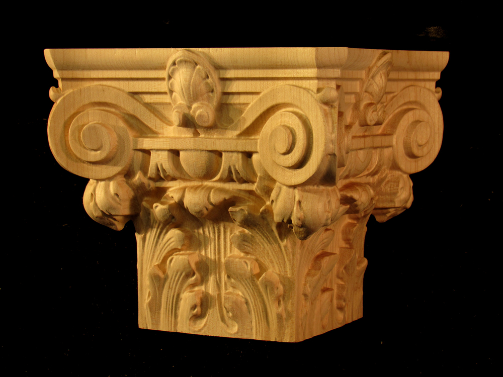 Carved Wood Columns, Capitals, and Pilasters | Carved Columns Capitals ...