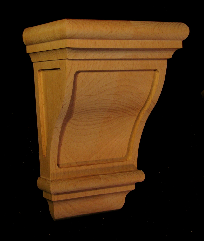 Corbel - Craftsman Classic Carved Wood