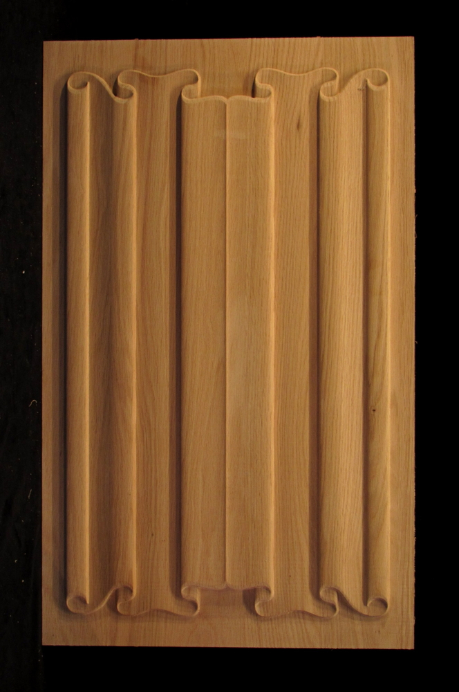 Linenfold Carved Panel