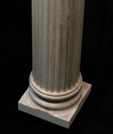 Column - Full Round - Reeded with Acanthus Capital | Columns - Full ...
