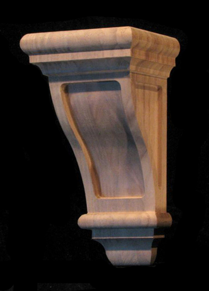 Corbel - Craftsman Classic Carved Wood