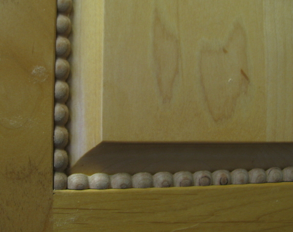 Detail Molding - Quarter Beads Carved Wood