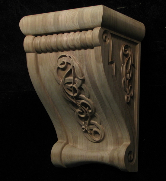 Long Corbel - Celtic Nouveau | Corbels and Plinths