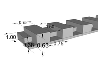 Detail Moulding - Dentil Carved Wood