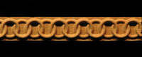 Detail Moulding - Small Rings Carved Wood