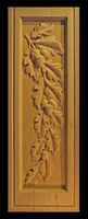 Panel - Oak Leaves and Acorns | Themed Carved Panels - Tropical ...